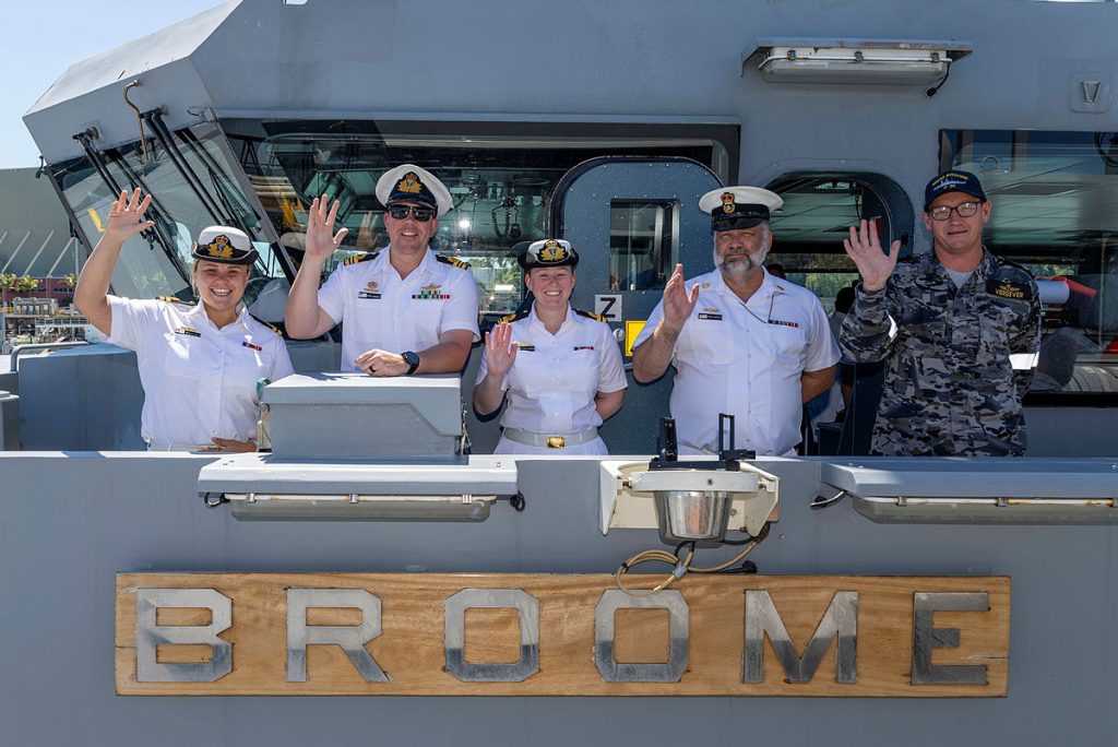 HMAS Broome’s final port call – CONTACT magazine