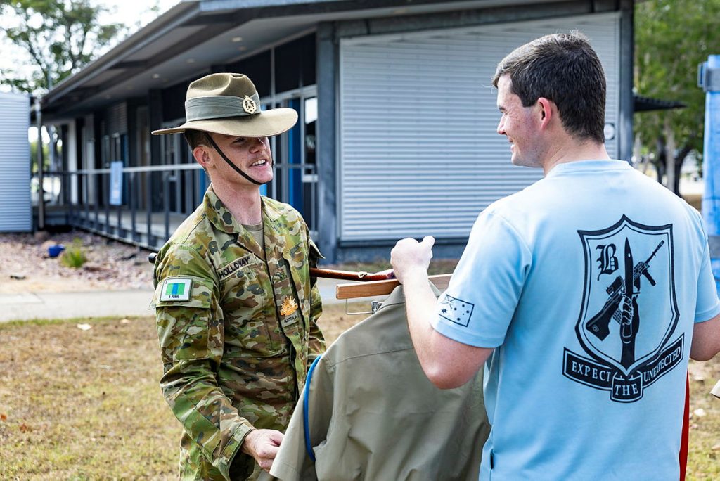 Diggers take charge at 3 Brigade for a day – CONTACT magazine