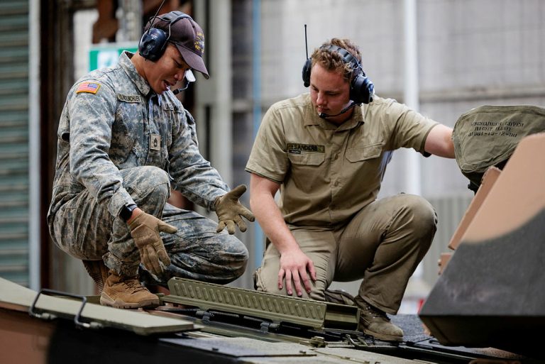 Tank course reflects partnership with US – CONTACT magazine