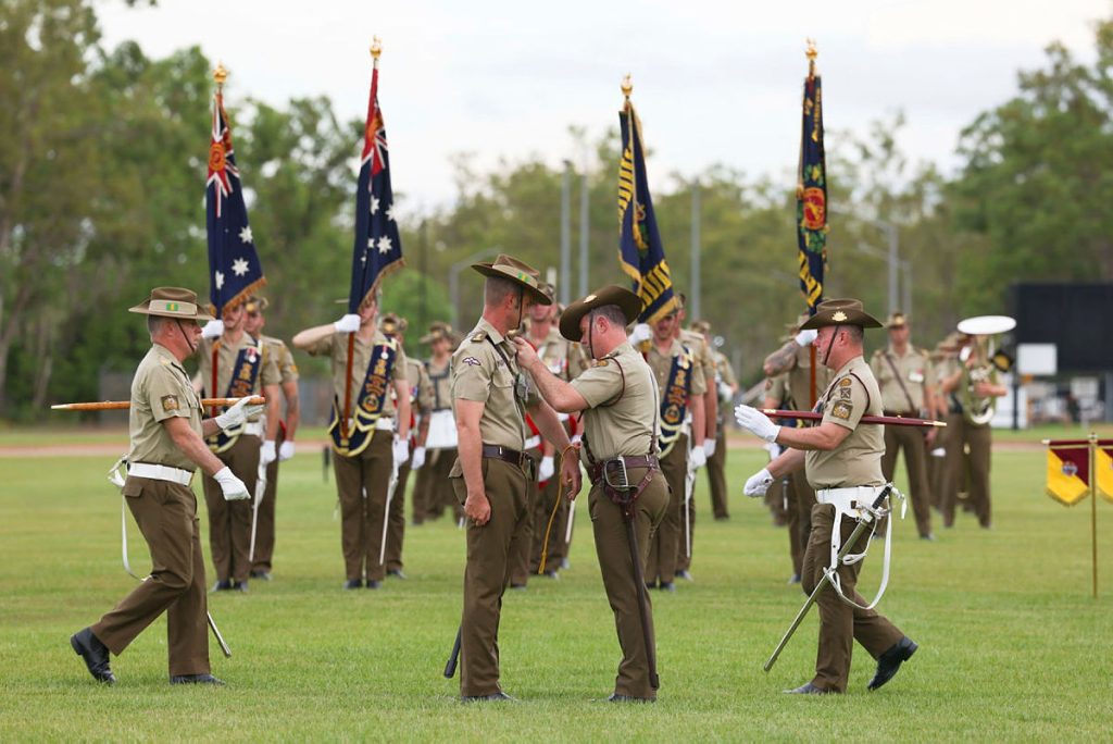 Battalions re-linked at parade – CONTACT magazine