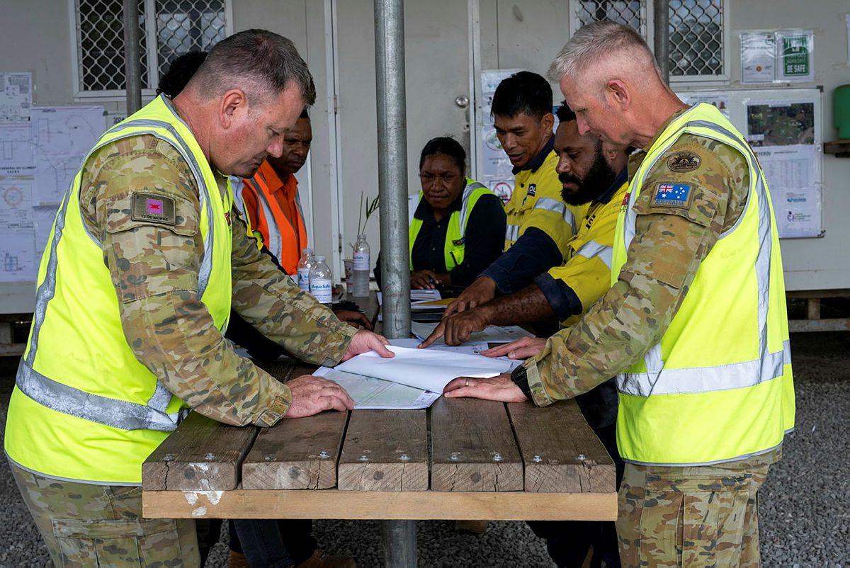 Army engineers tap into new water supply for PNGDF - CONTACT magazine